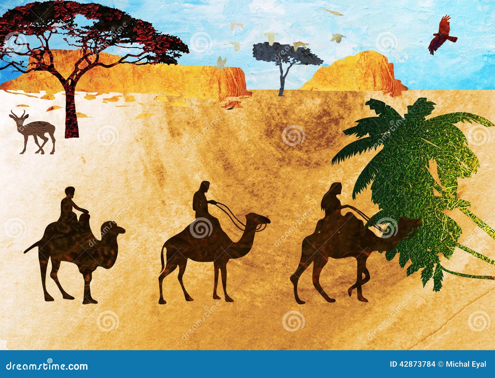 Desert Journey Logo Design. Design Elements For Logo, Label, Emblem ...