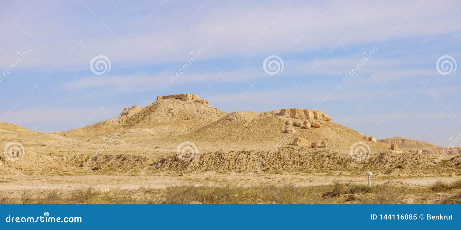 Desert in Kuwait stock image. Image of outdoors, morning - 144116085