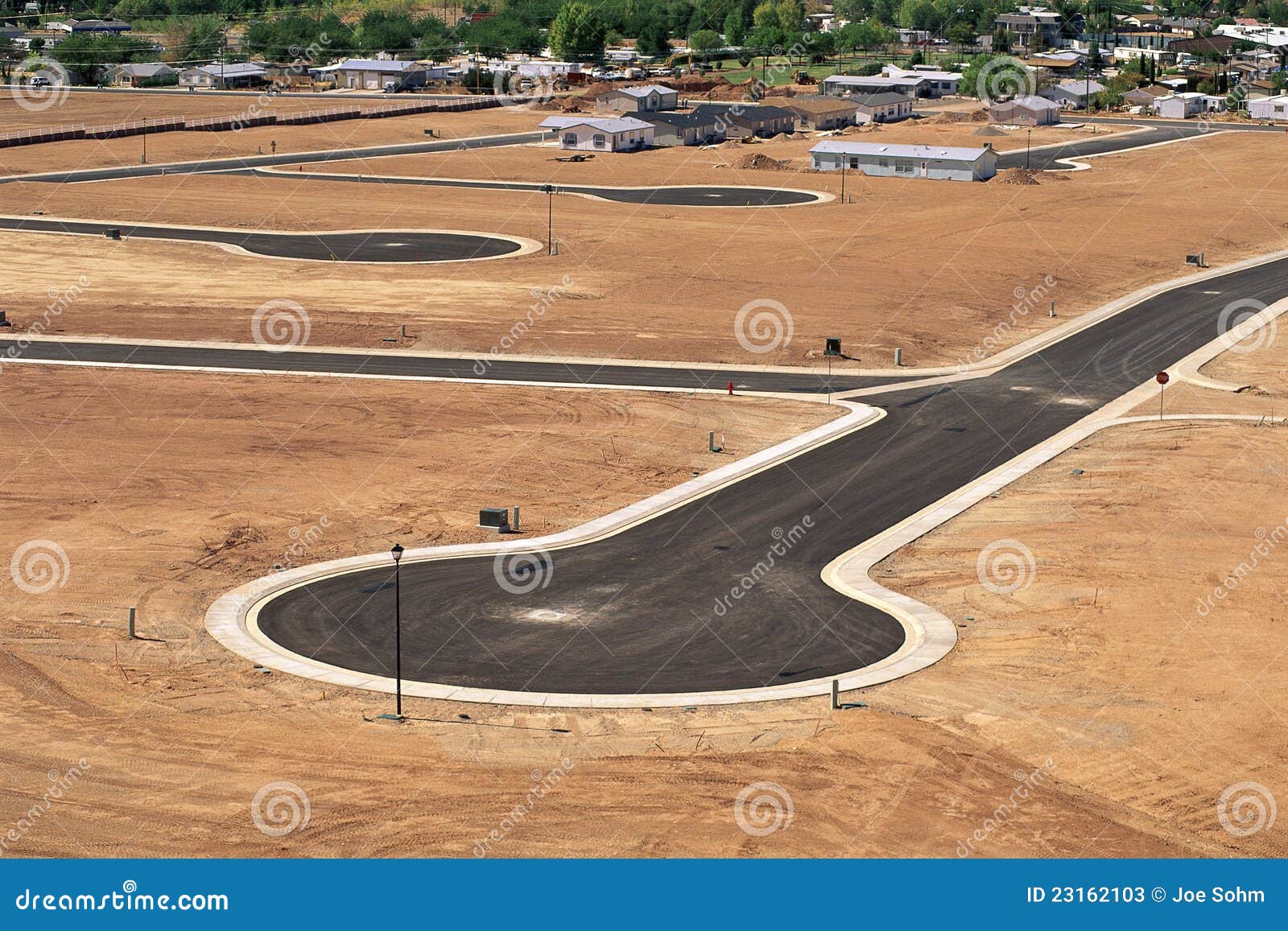 Desert land development stock image. Image of arid, land - 23162103