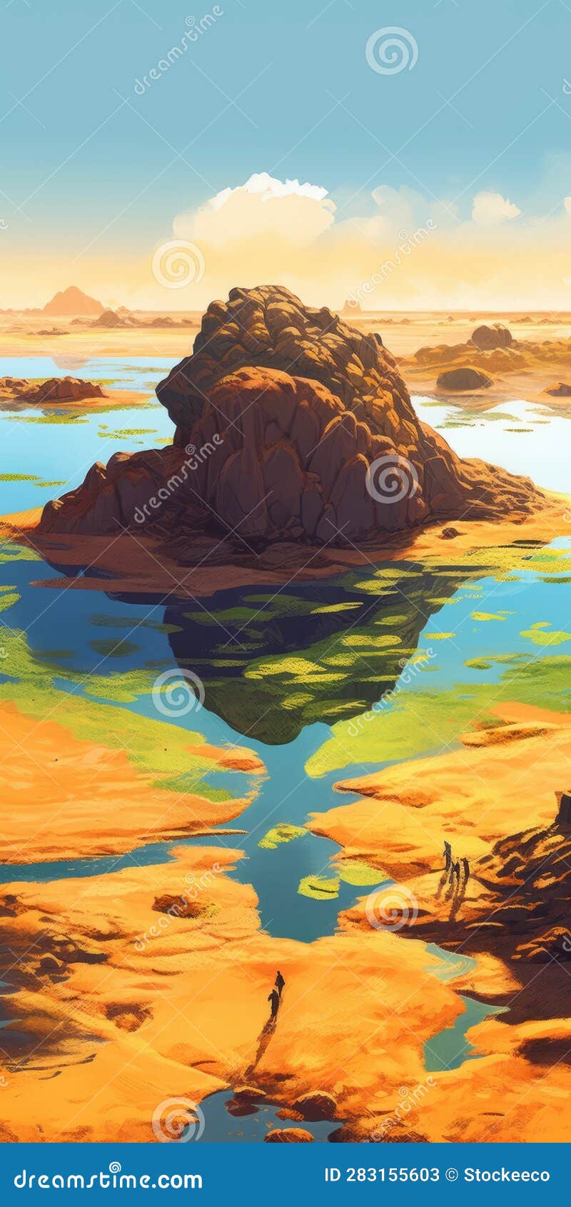 Fantasy Badlands Landscape Royalty-Free Stock Photo | CartoonDealer.com ... Fantasy Badlands Landscape Royalty-Free Stock Photo | CartoonDealer.com ...