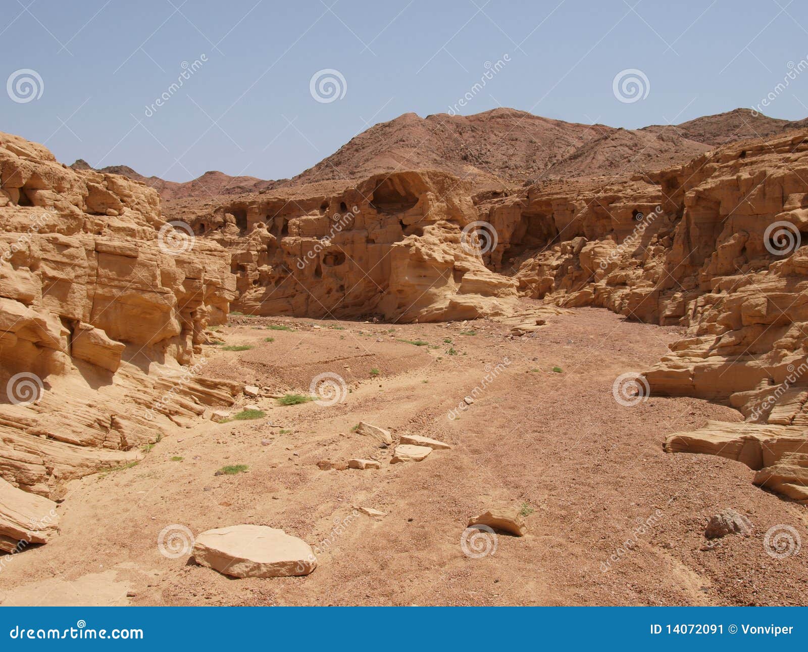 Desert Landscape of Sinai Peninsula Stock Image - Image of mountain ...