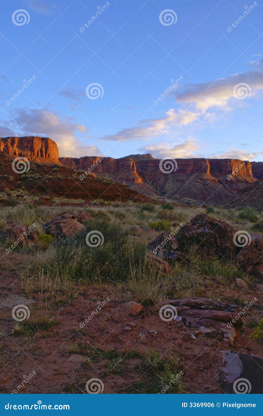 Desert landscape of Utah stock photo. Image of rocks, rock - 3369906