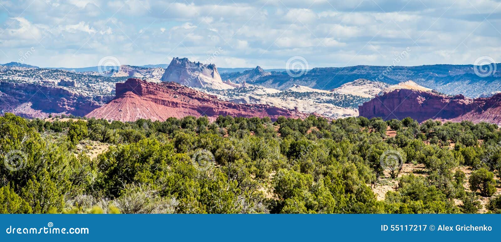Desert Landscapes Utah with Sandy Mountains Stock Image - Image of ...