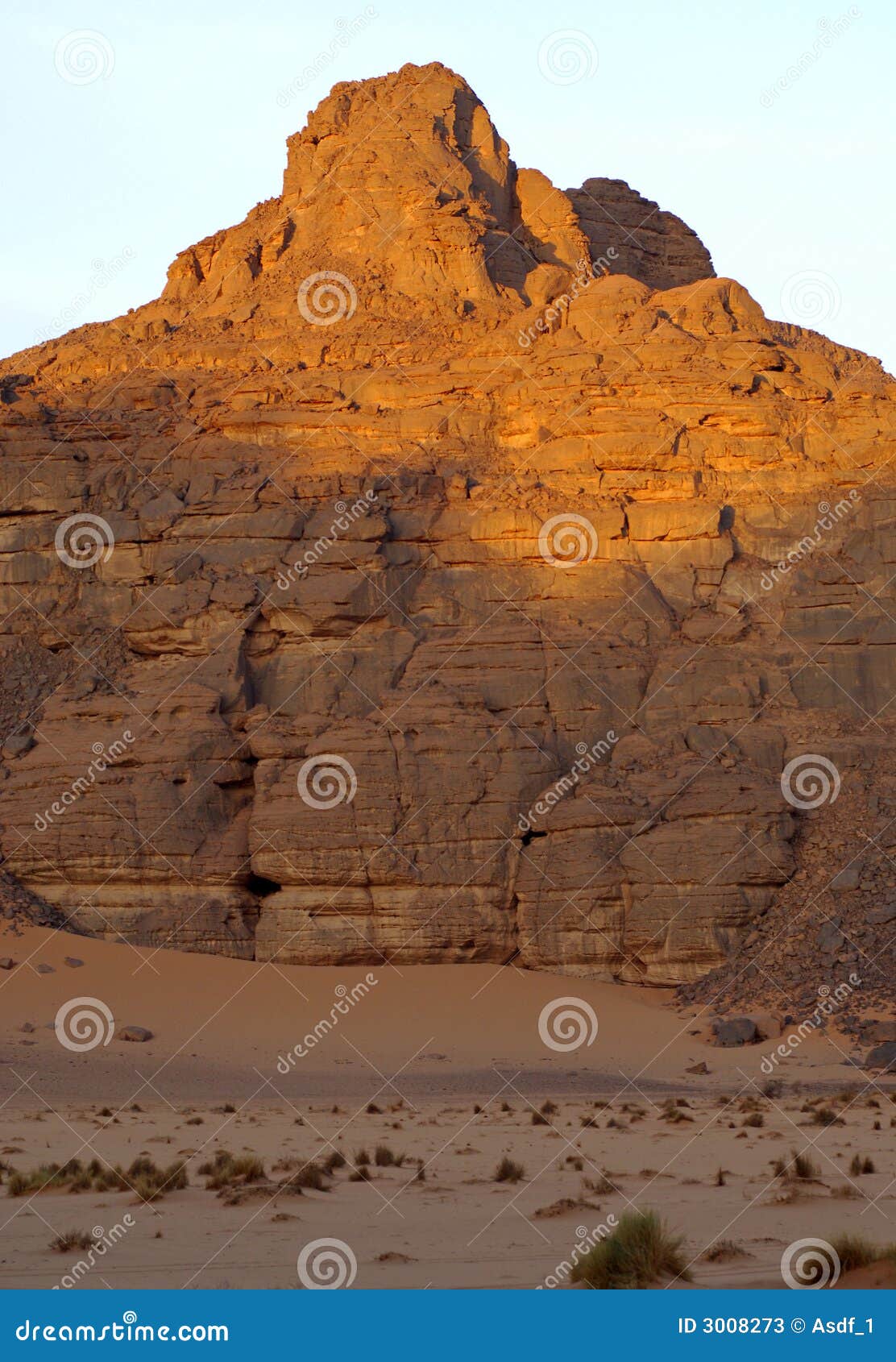 Desert morning stock image. Image of adventure, desertification - 3008273
