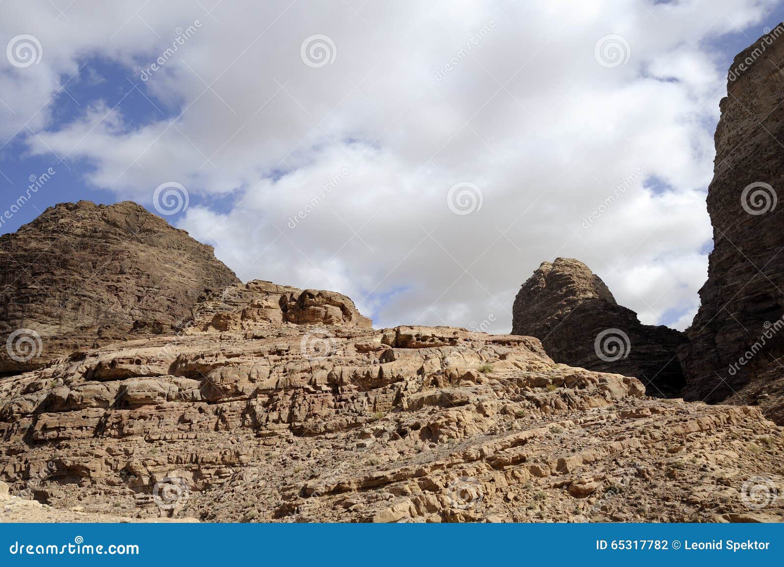 Desert Mountain Cliffs, Jordan Stock Photo - Image of landscape ...
