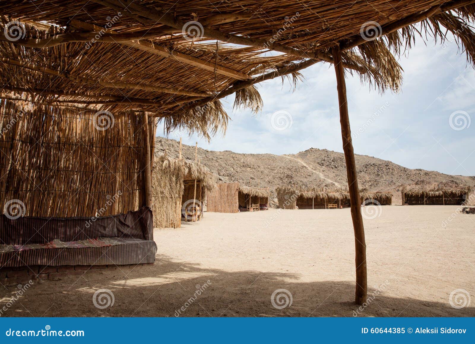 Desert Nature in Egypt Travel Shack Stock Image - Image of beauty ...