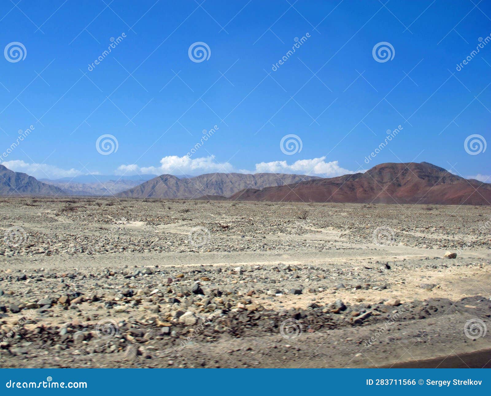 Desert with Nazca Lines in Peru, South America Stock Photo - Image of ...