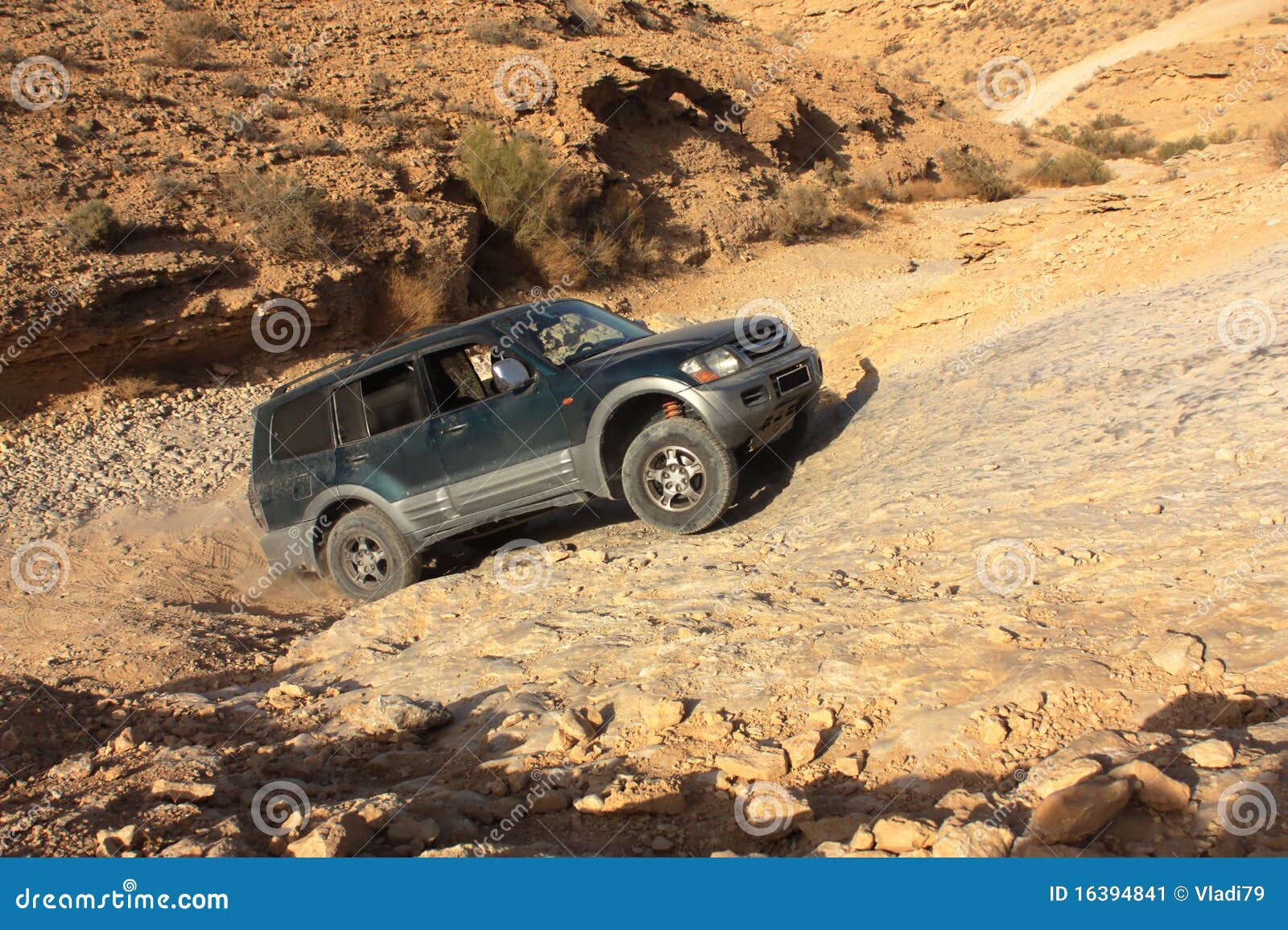 Desert off road trip stock image. Image of personal, landscape - 16394841