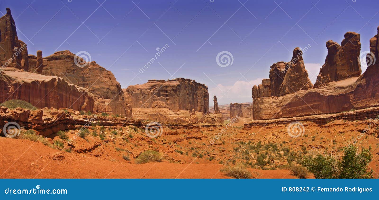 Desert panorama stock photo. Image of monument, dusk, natural - 808242