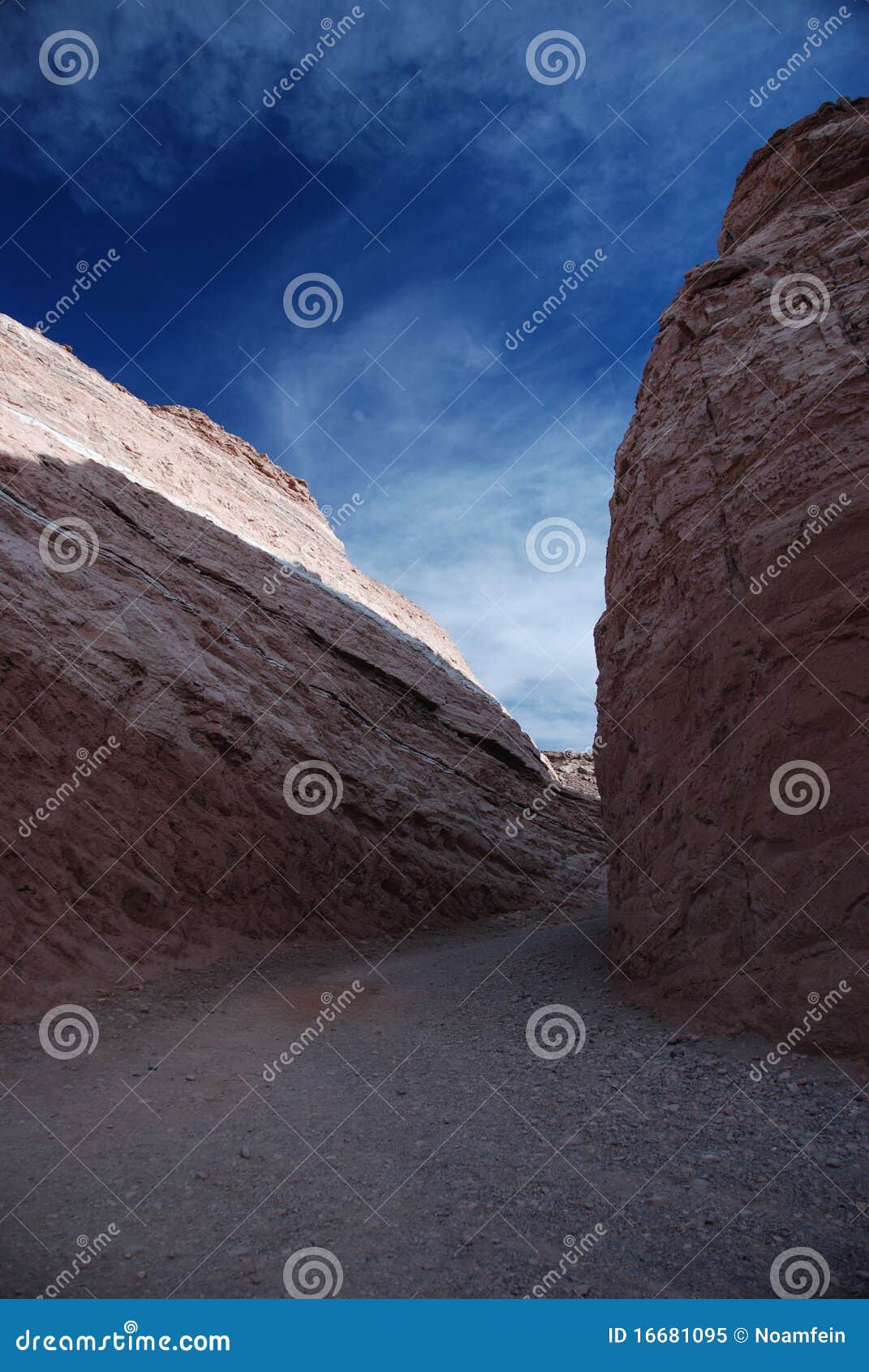 Desert path stock image. Image of landscape, view, mountains - 16681095