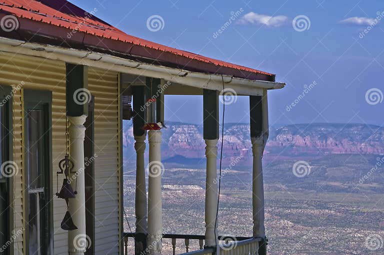 Desert Porch stock photo. Image of buildings, arizona - 8063598