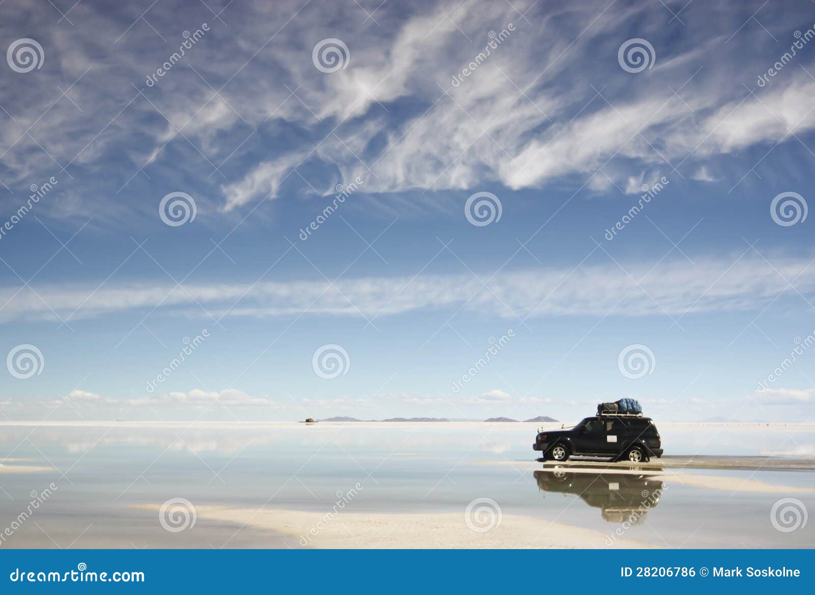 Desert Reflection stock photo. Image of salar, bolivia - 28206786