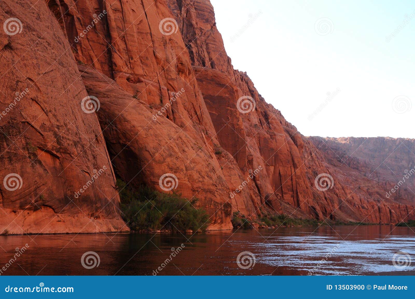 Desert River stock photo. Image of bright, dark, sonora - 13503900
