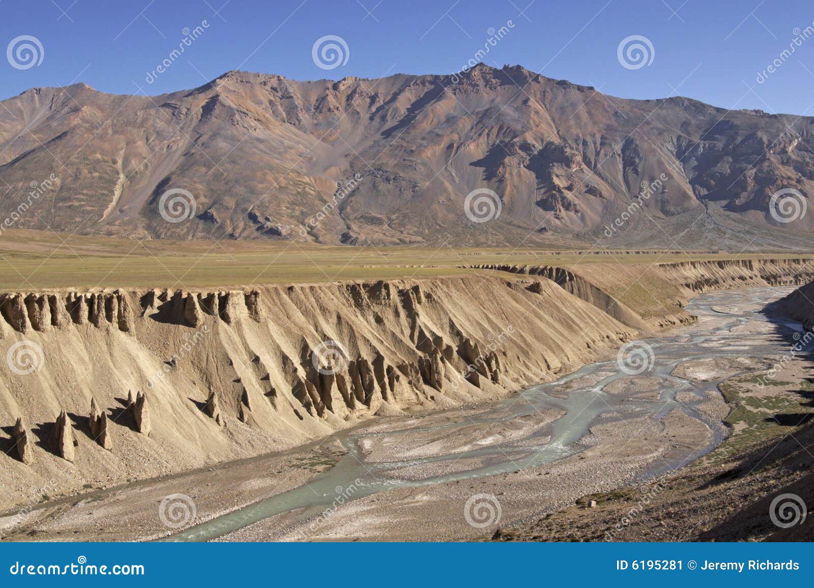 Desert River stock image. Image of manali, scenic, ladakh - 6195281