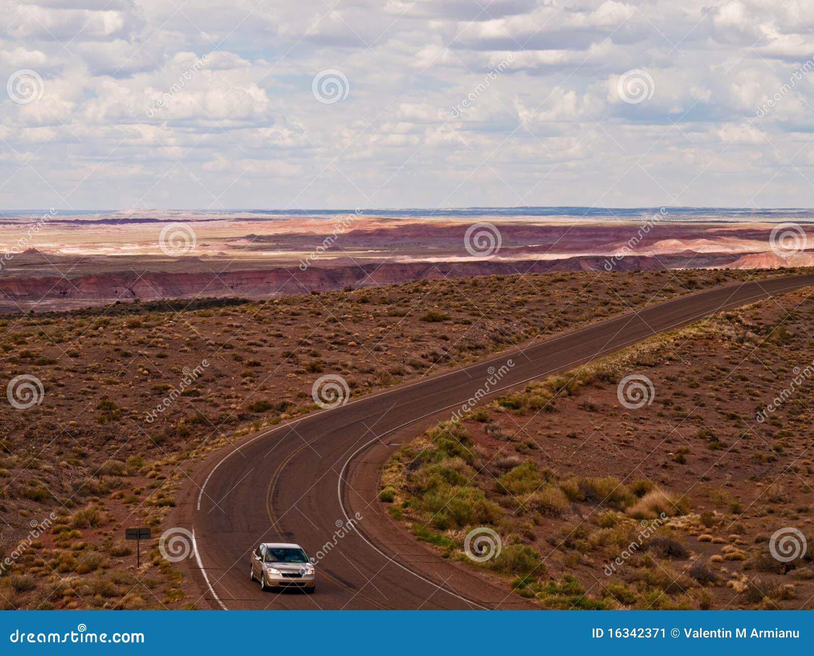 Desert road stock image. Image of blue, highway, street - 16342371