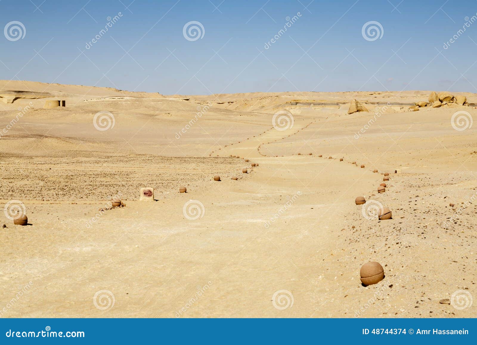 Desert Road stock photo. Image of footpath, safari, desert - 48744374