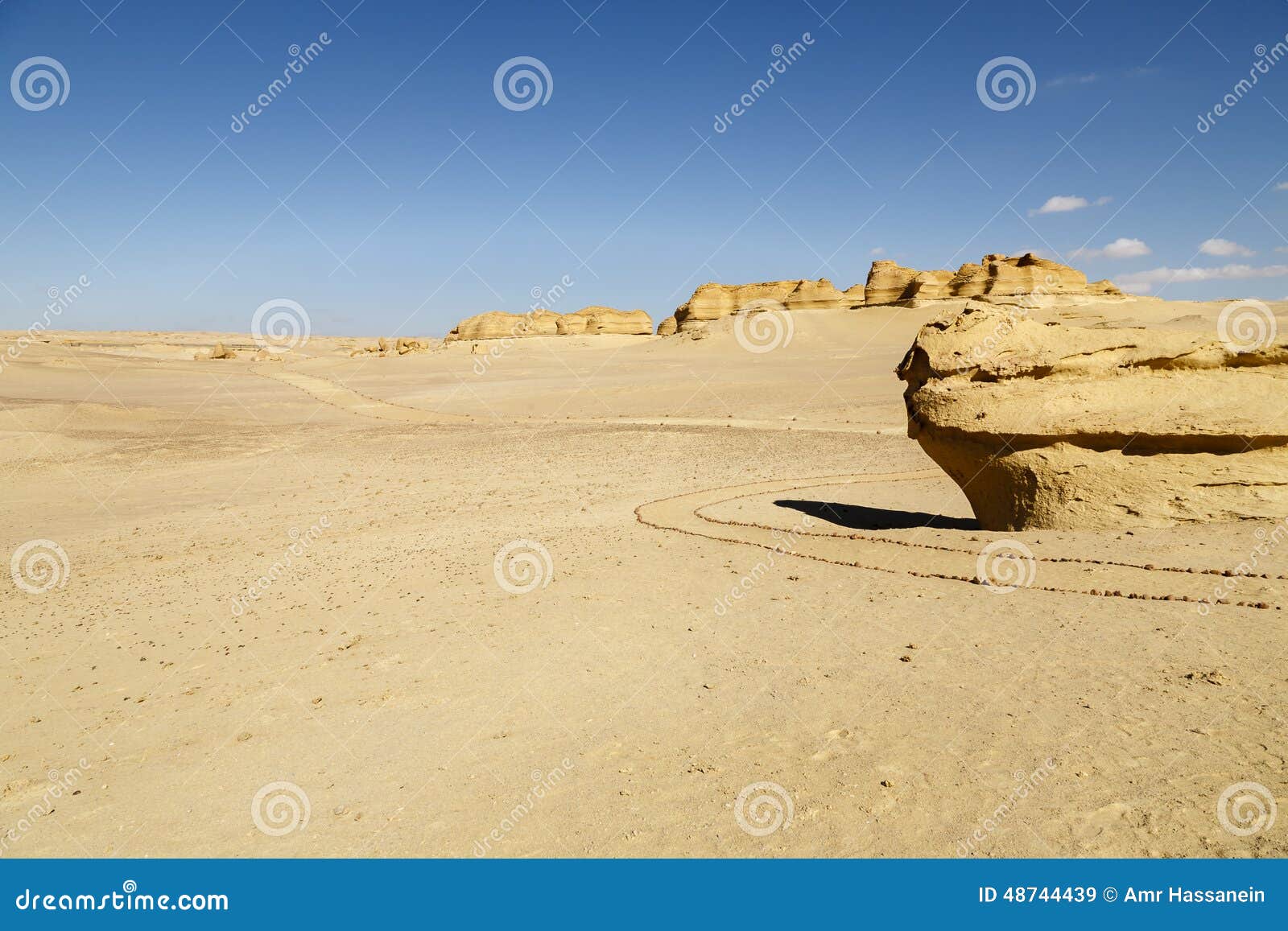 Desert Road stock image. Image of egypt, sand, route - 48744439