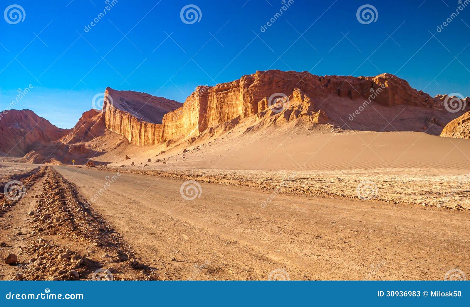 Desert Road stock image. Image of atacama, nature, south - 30936983