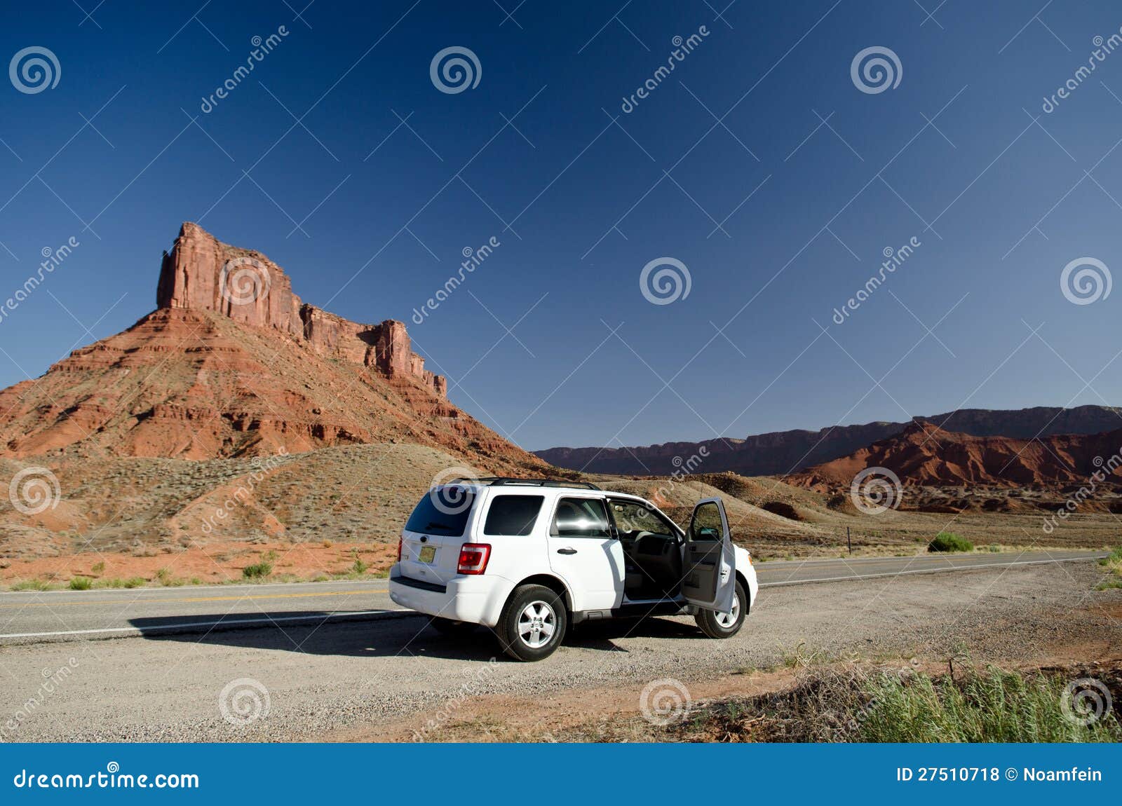 Desert road trip stock photo. Image of america, rock - 27510718