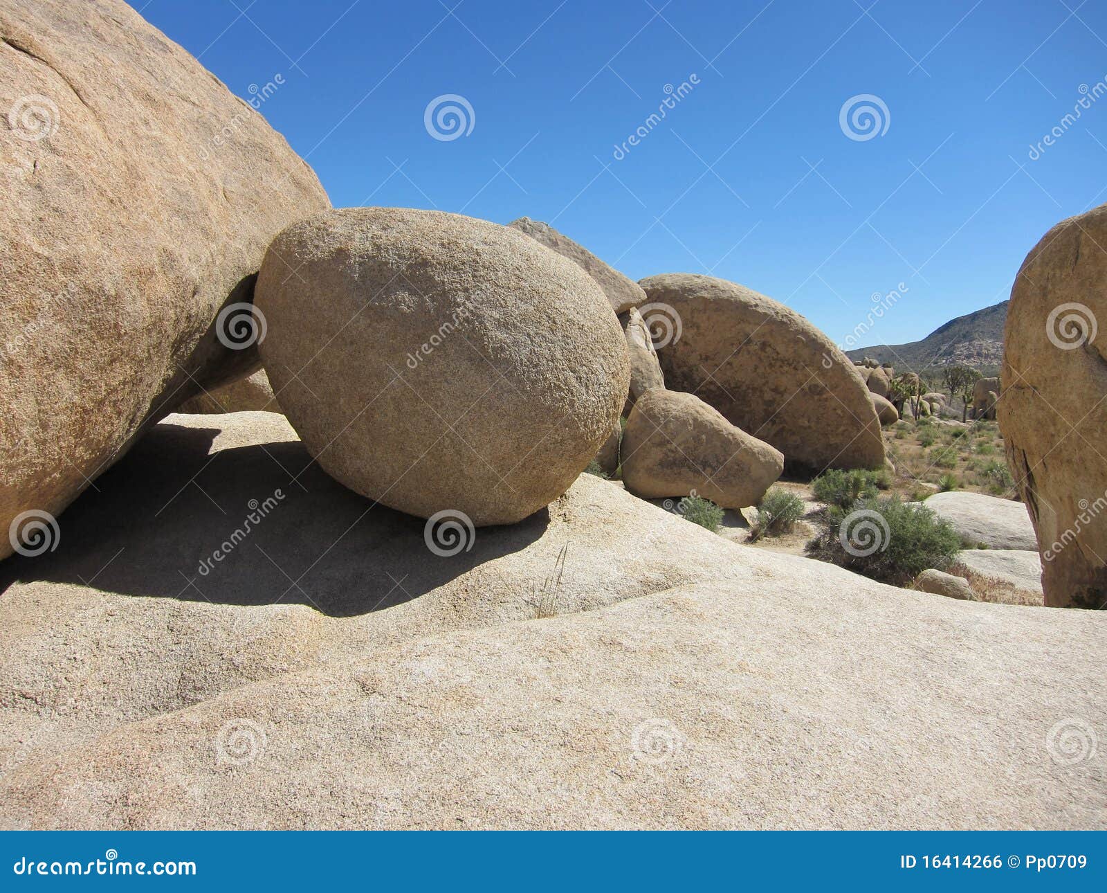 Desert Rock stock photo. Image of beauty, desert, joshua - 16414266
