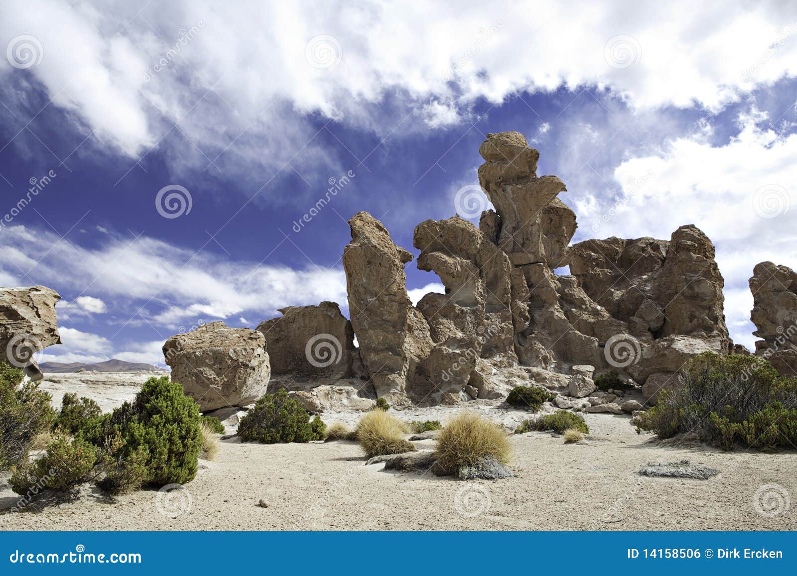 Desert rock formation stock photo. Image of formations - 14158506