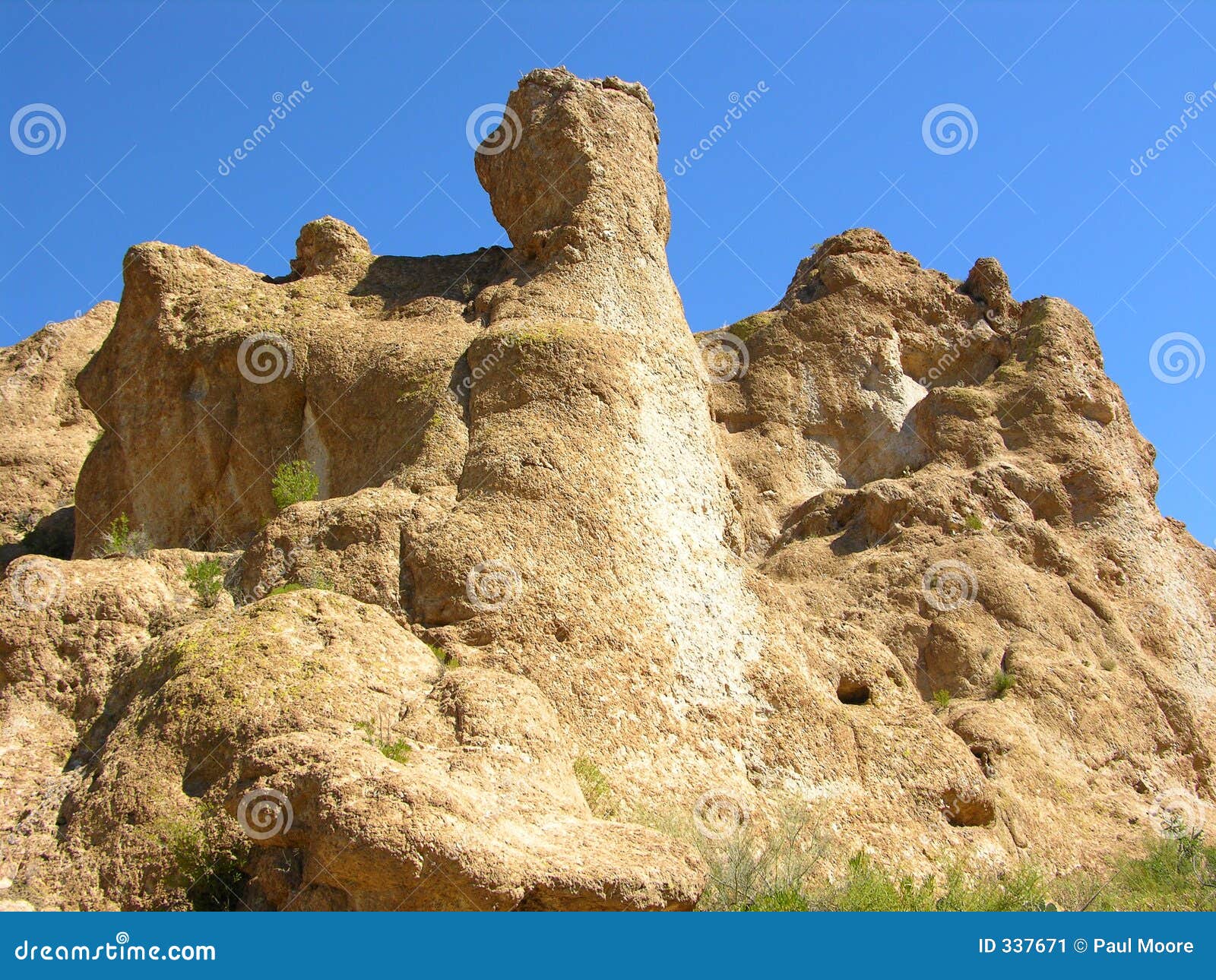 Desert Red Rocks Erosion Trees Collage Royalty-Free Stock Image ...