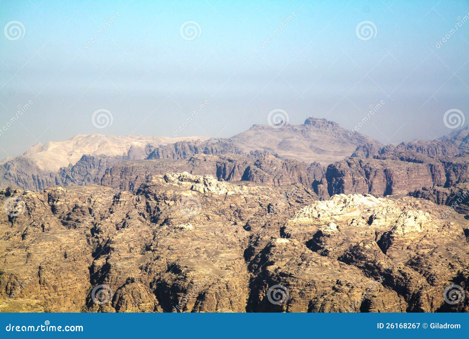 Desert rocks in Jordan stock image. Image of asia, east - 26168267