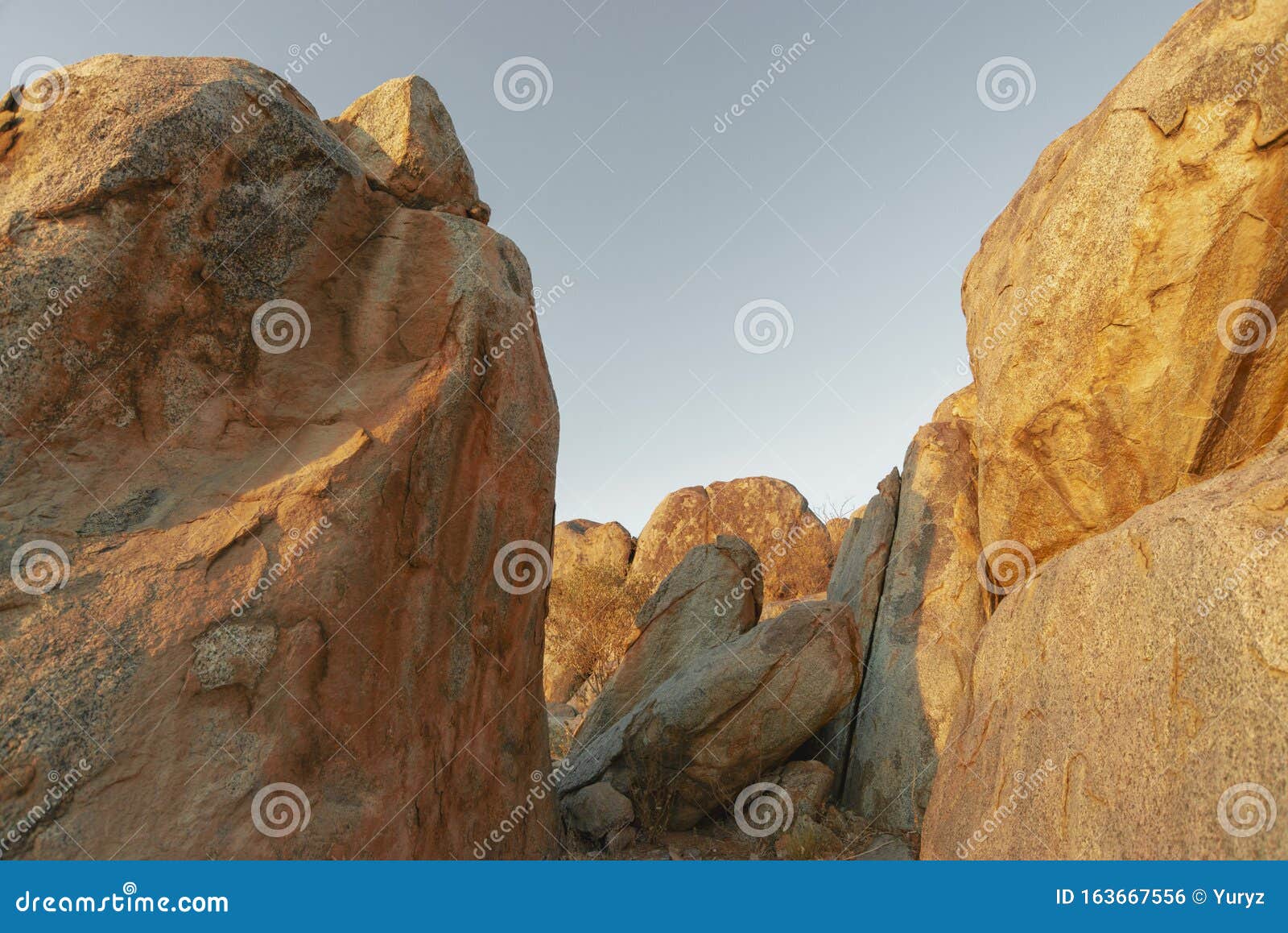 Desert rocks in Namibia stock photo. Image of namibia - 163667556