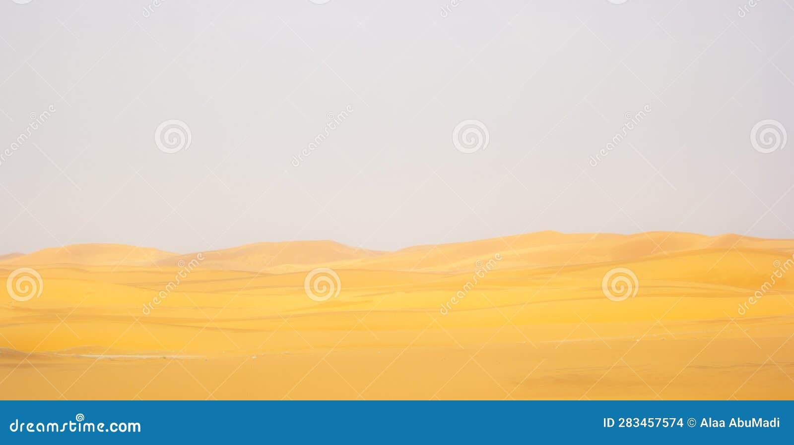 Desert Sand, Beautiful Sand Desert Landscape after Rain Stock Photo ...