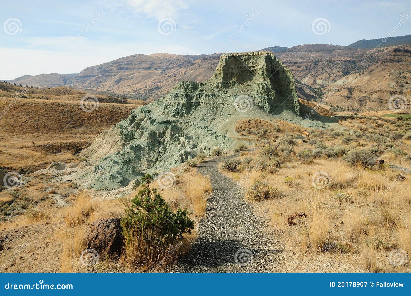 Desert scene in Oregon stock image. Image of park, fossil - 25178907