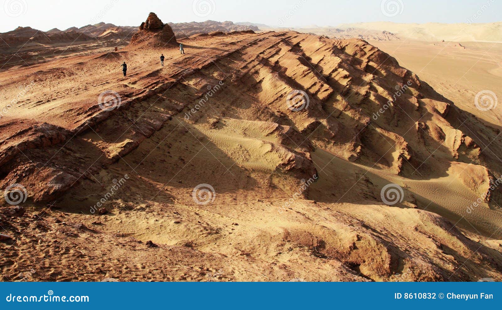 Desert shape stock photo. Image of brown, gobi, blue, xinjiang - 8610832