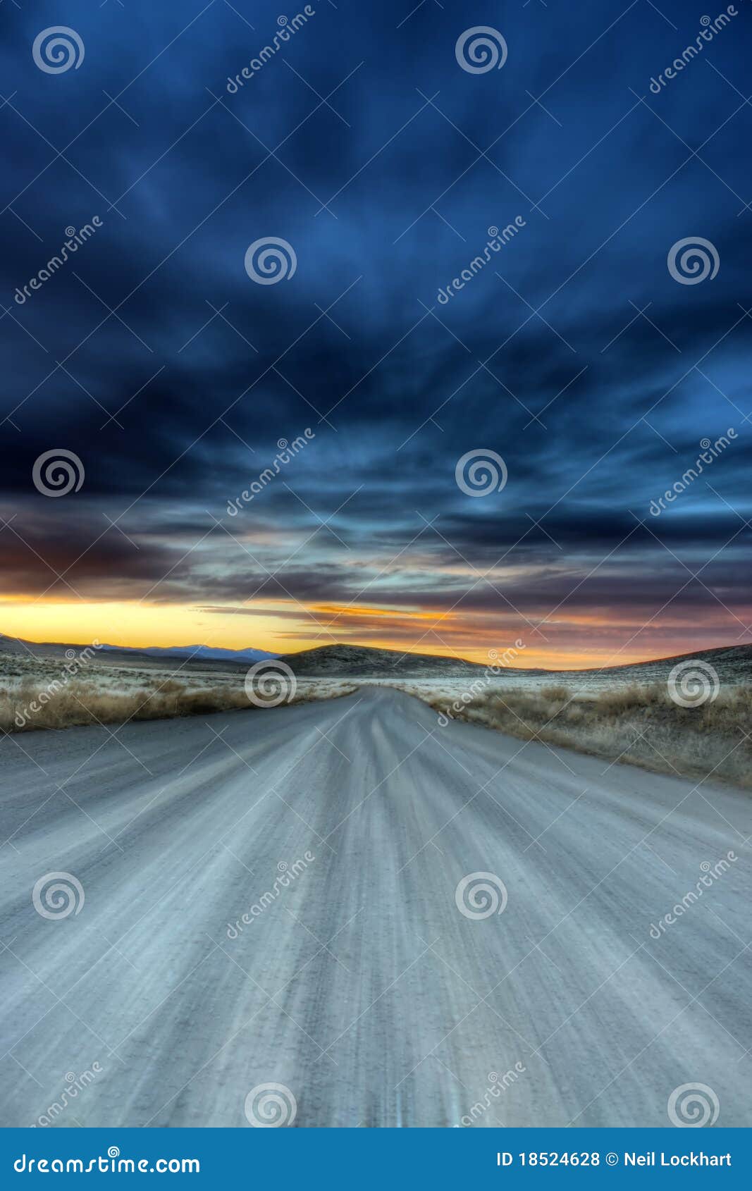 Desert Speed stock photo. Image of travel, road, evening - 18524628