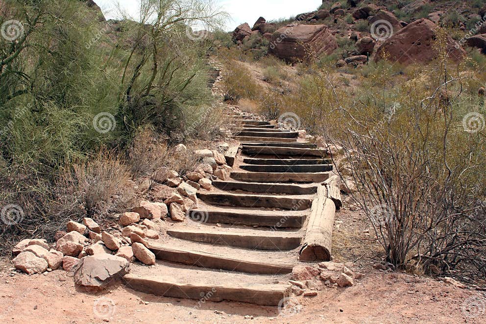 Desert Stairs stock photo. Image of scenic, sand, steps - 10669450