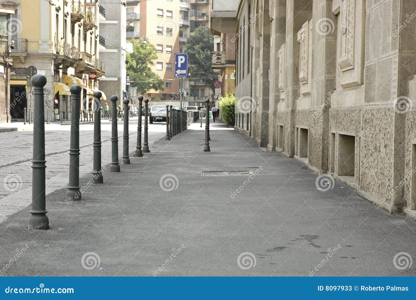 Desert street stock image. Image of landscape, europe - 8097933
