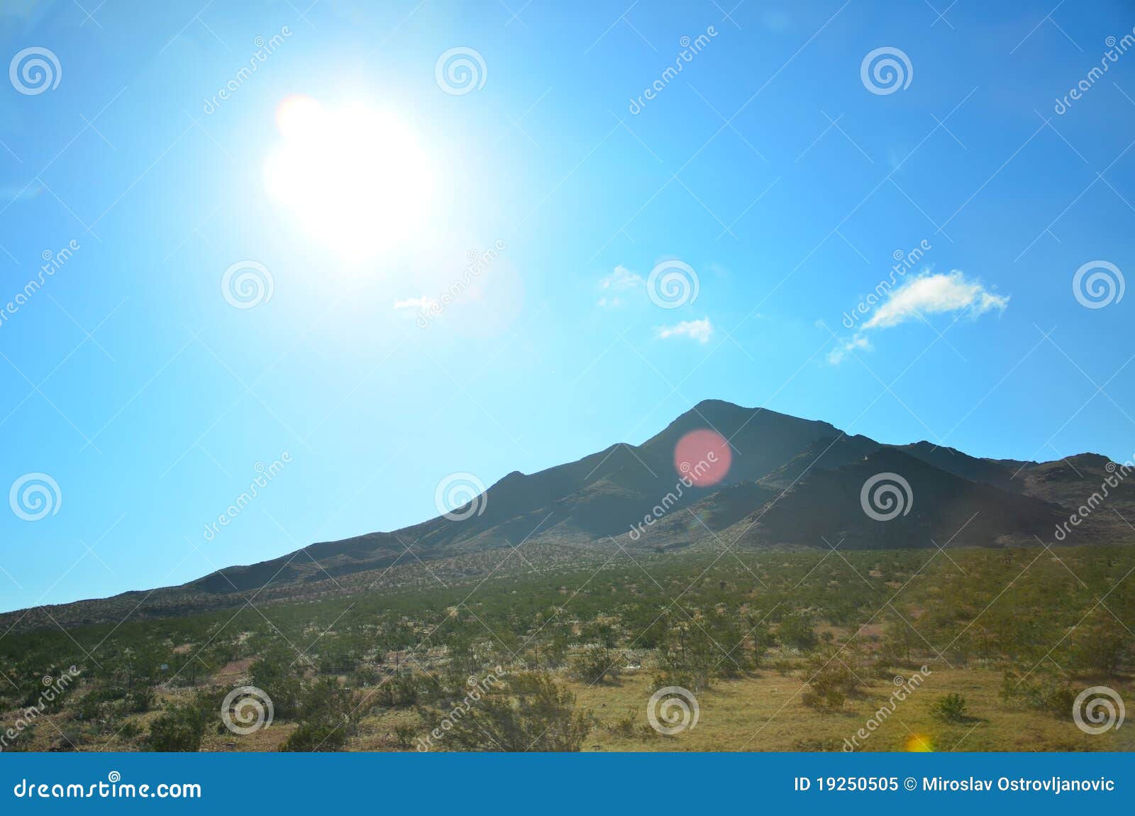 Desert Sun stock image. Image of blue, backdrop, california - 19250505