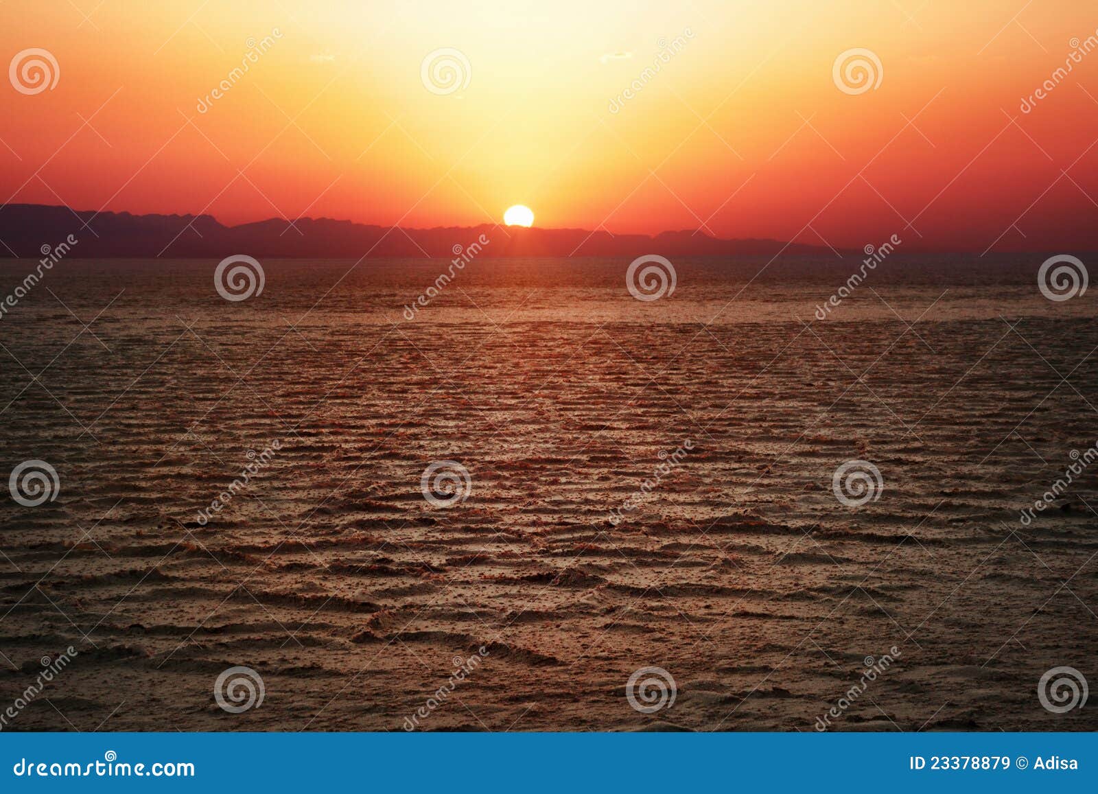 Desert sunrise stock image. Image of desert, drought - 23378879