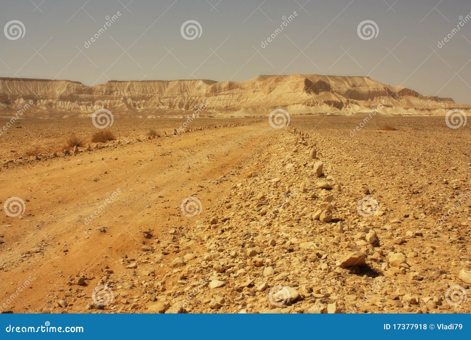 Desert trail stock photo. Image of blue, dirt, journey - 17377918