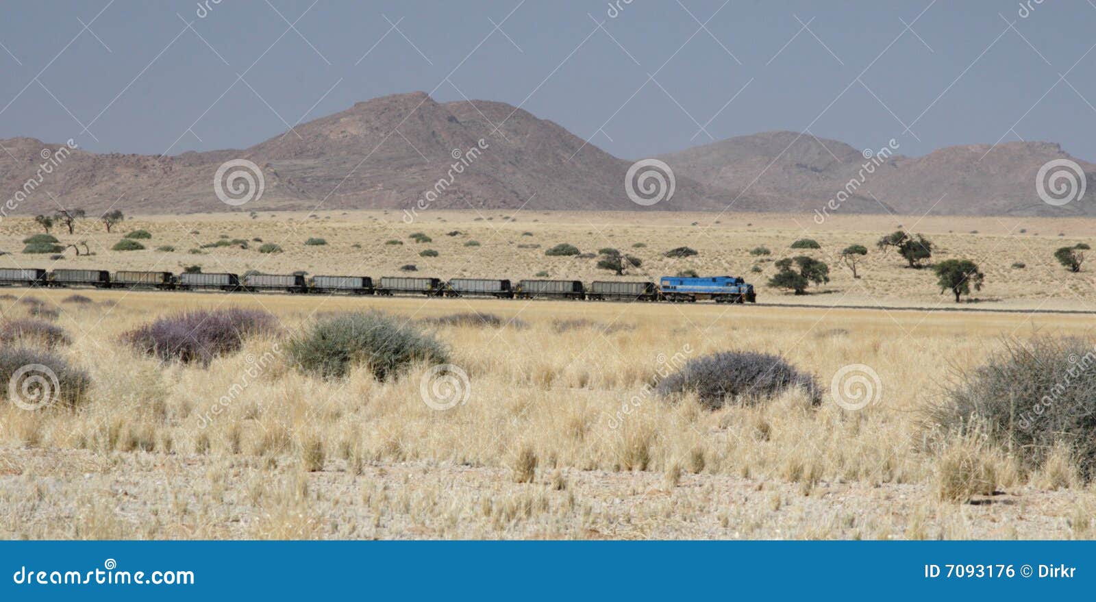 Desert Train stock photo. Image of sandy, mountain, wilderness - 7093176