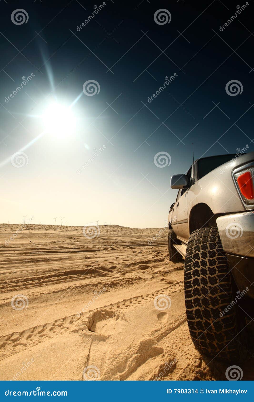Desert Truck Royalty-Free Stock Photography | CartoonDealer.com #8057657