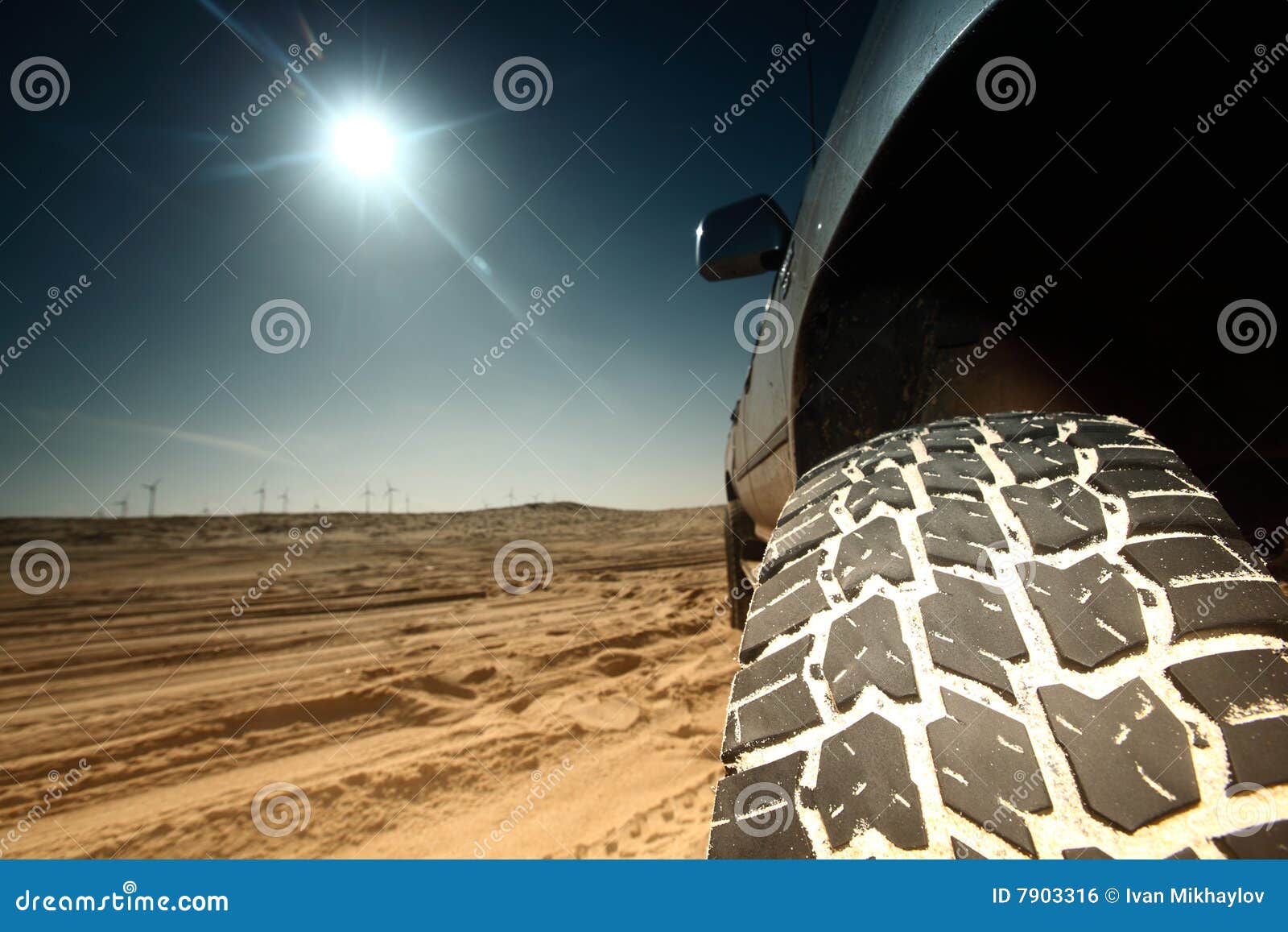 Desert Truck Royalty-Free Stock Photography | CartoonDealer.com #8057657