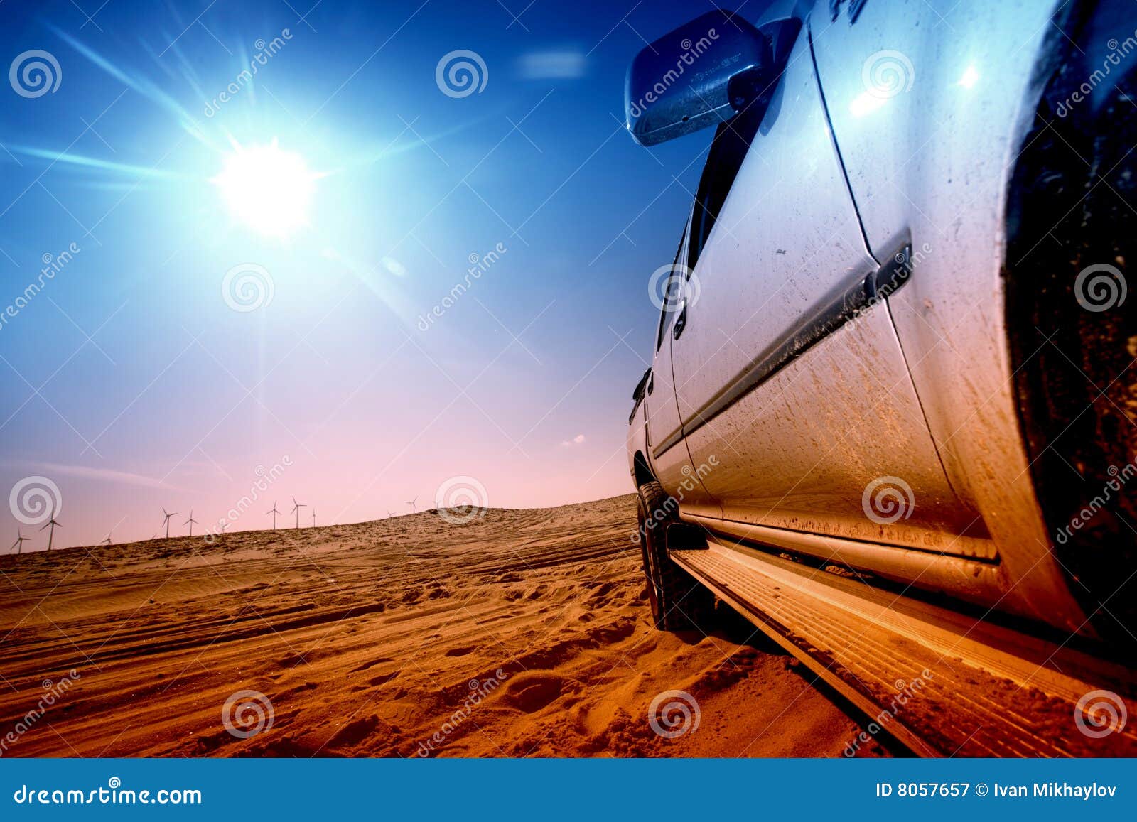 Desert Truck Royalty-Free Stock Photography | CartoonDealer.com #8057657