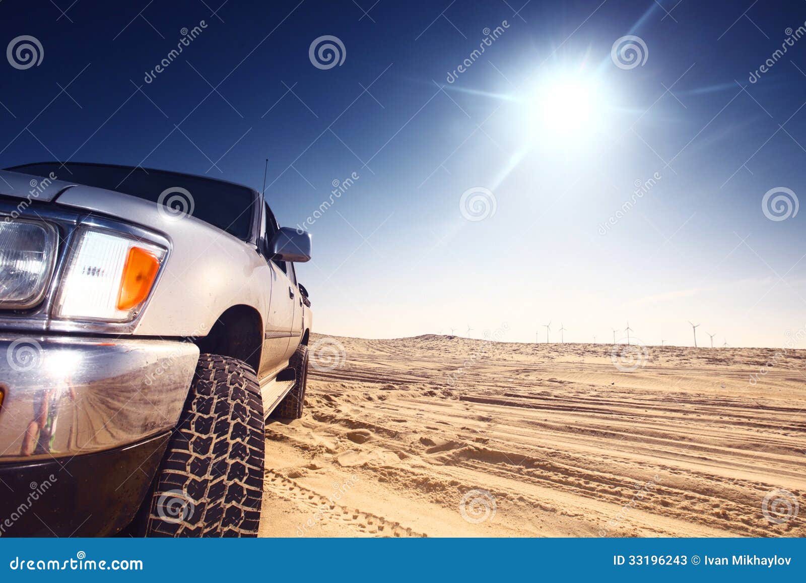 Desert Truck Royalty-Free Stock Photography | CartoonDealer.com #8057657