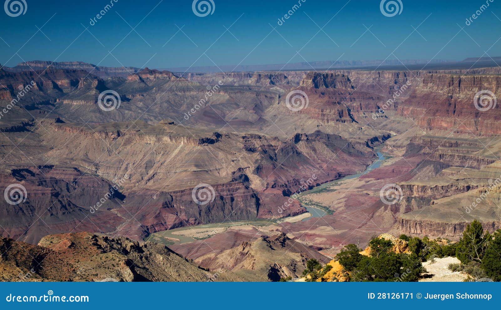 Desert View Lookout stock image. Image of grand, river - 28126171