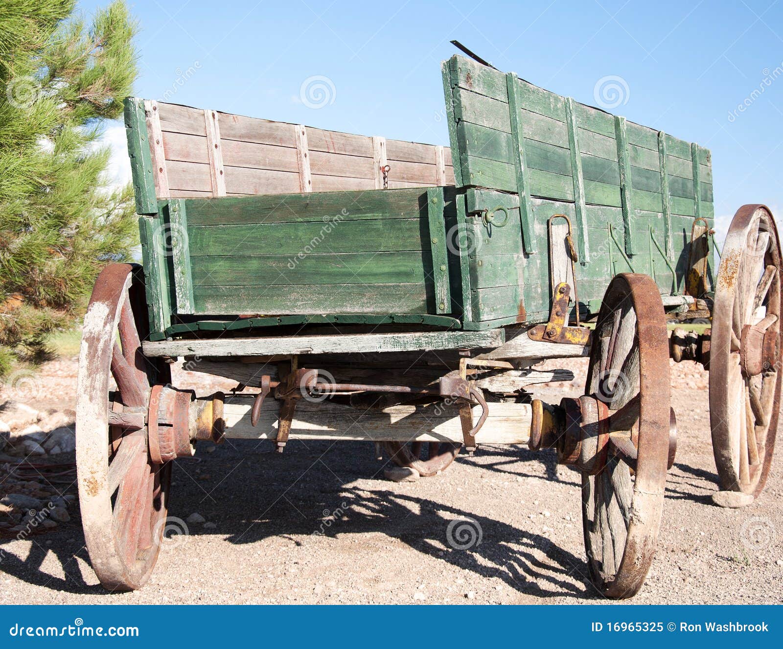 Desert Waggon stock image. Image of wild, summer, blue - 16965325