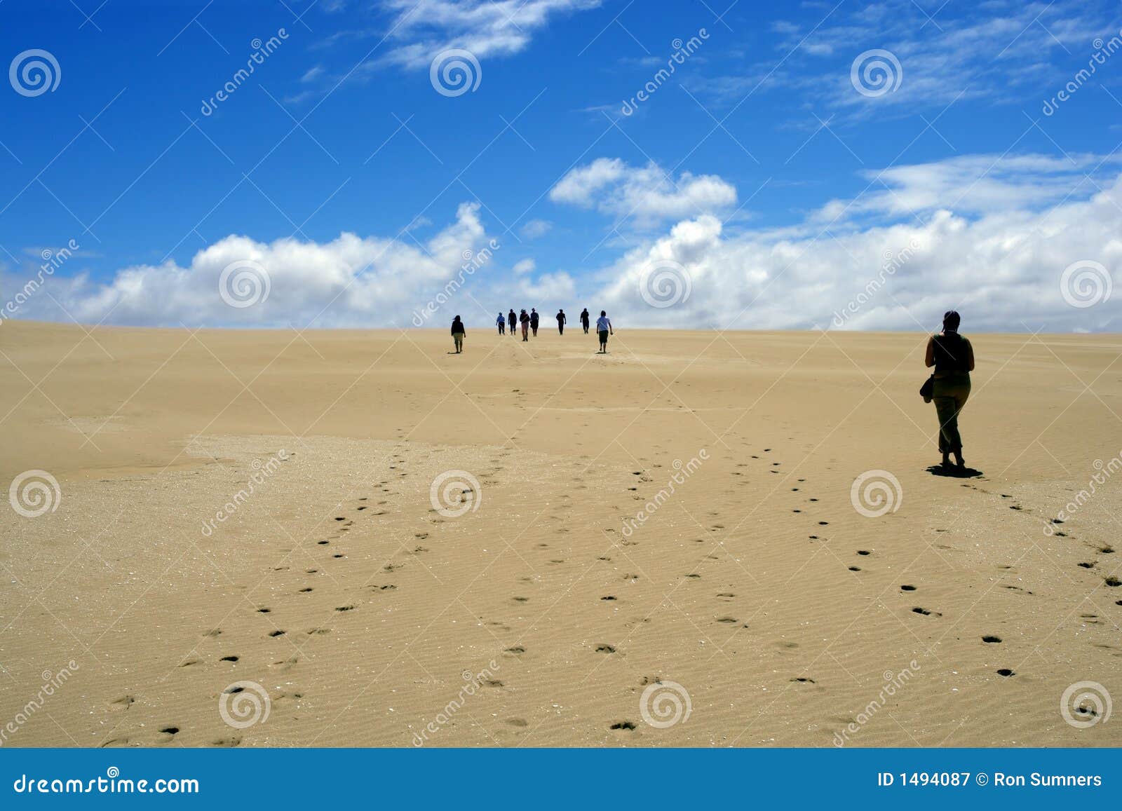Desert walk stock image. Image of destination, bare, people - 1494087