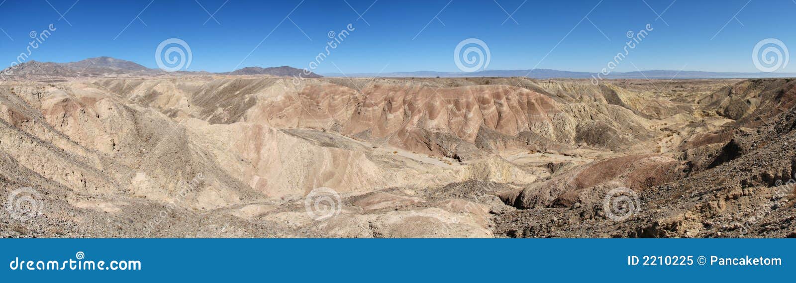 Desert wasteland stock image. Image of scenic, empty, scenery - 2210225