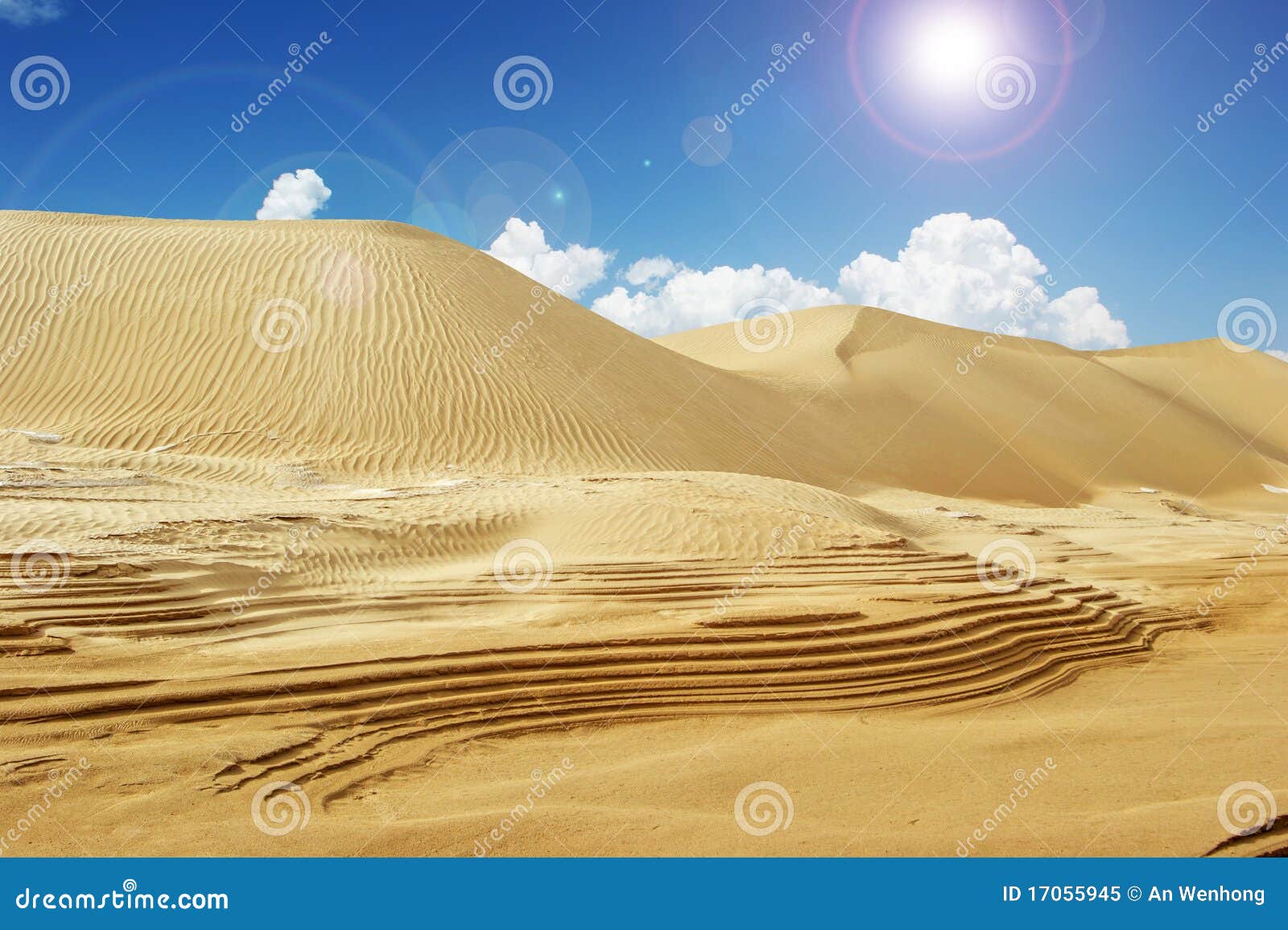 Desert and water stock image. Image of barren, ecology - 17055945