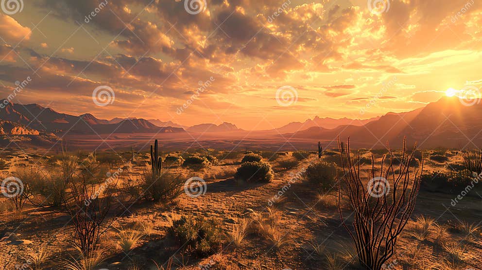 A desert in the wild west stock image. Image of view - 318211527