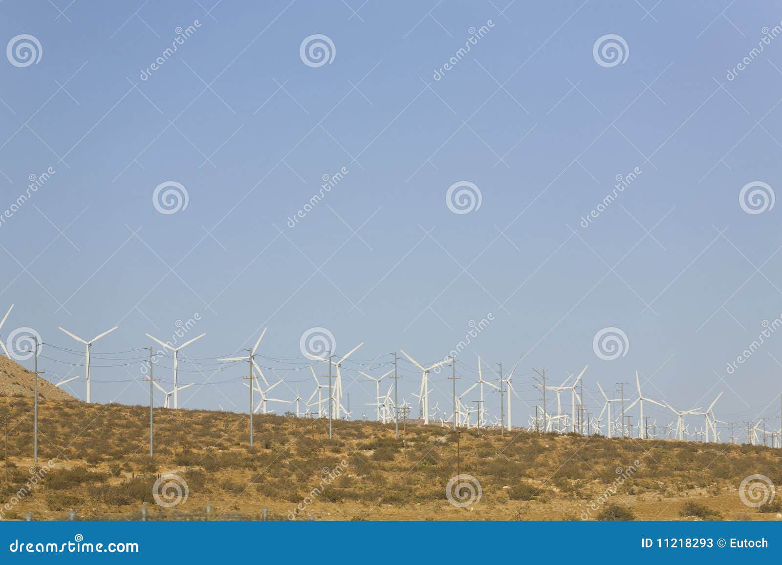 Desert Wind Energy stock image. Image of windmills, environment - 11218293