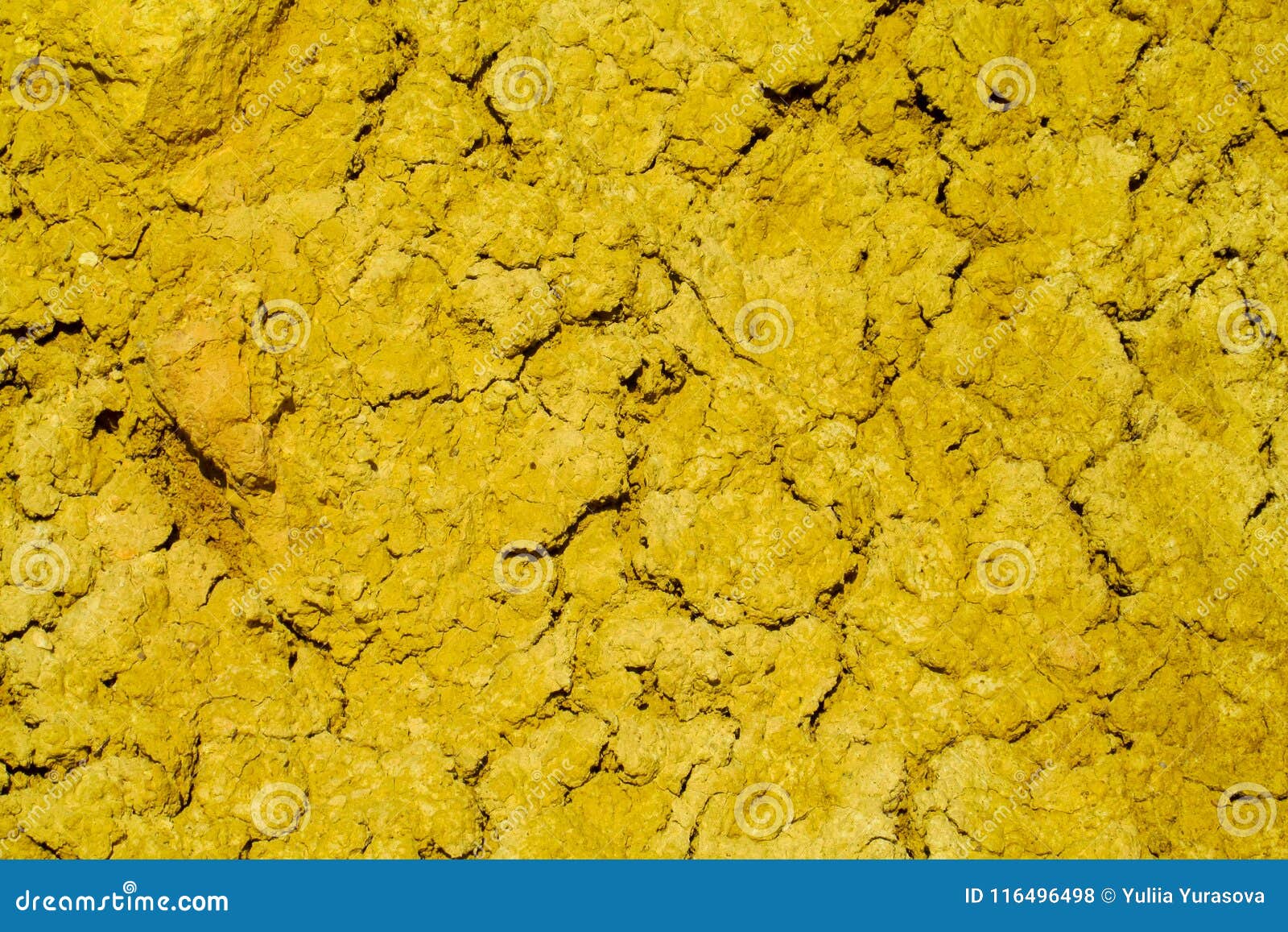 Desert Yellow Dry Ground Surface Pattern Stock Photo - Image of damage ...